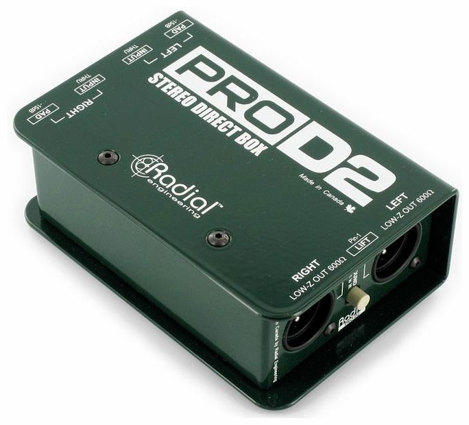 RADIAL ProD2 Di-box stereo pasywny