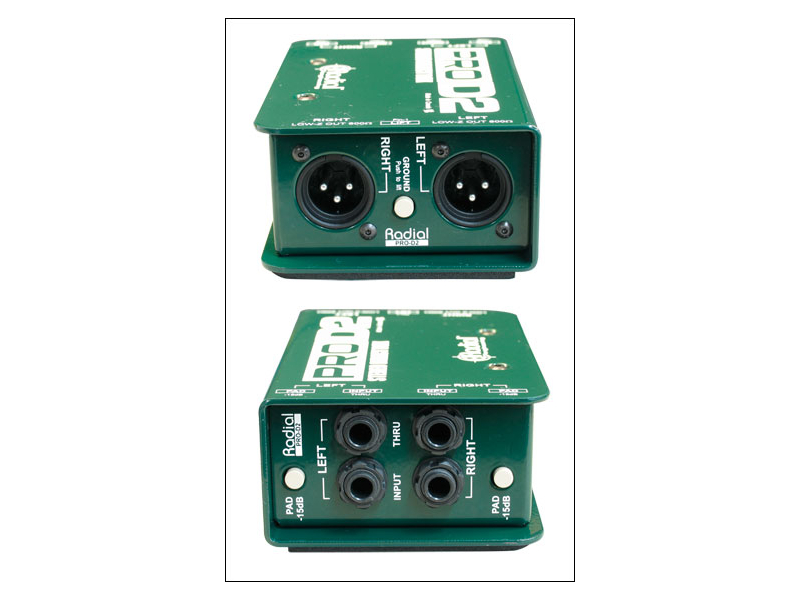 RADIAL ProD2 Di-box stereo pasywny